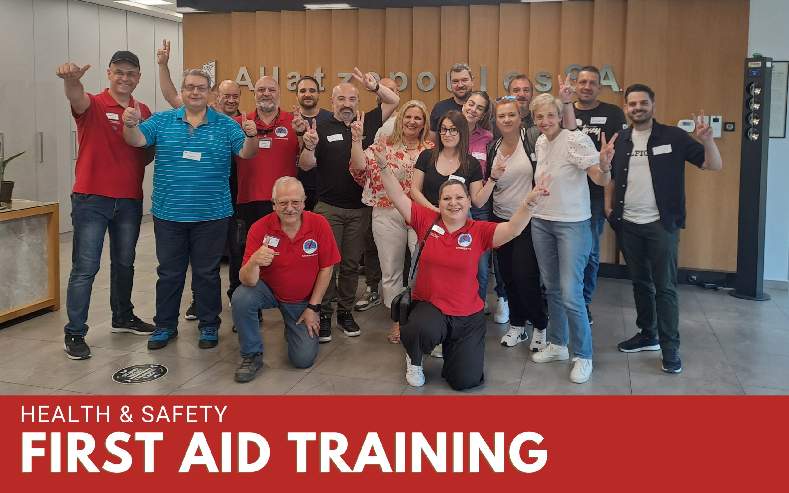 First Aid Training at A. Hatzopoulos S.A. - A. Hatzopoulos S.A.